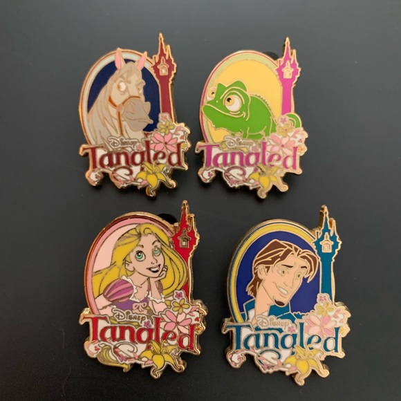 Disney | Accessories | Authentic Disney Princess Trading Pins | Poshmark